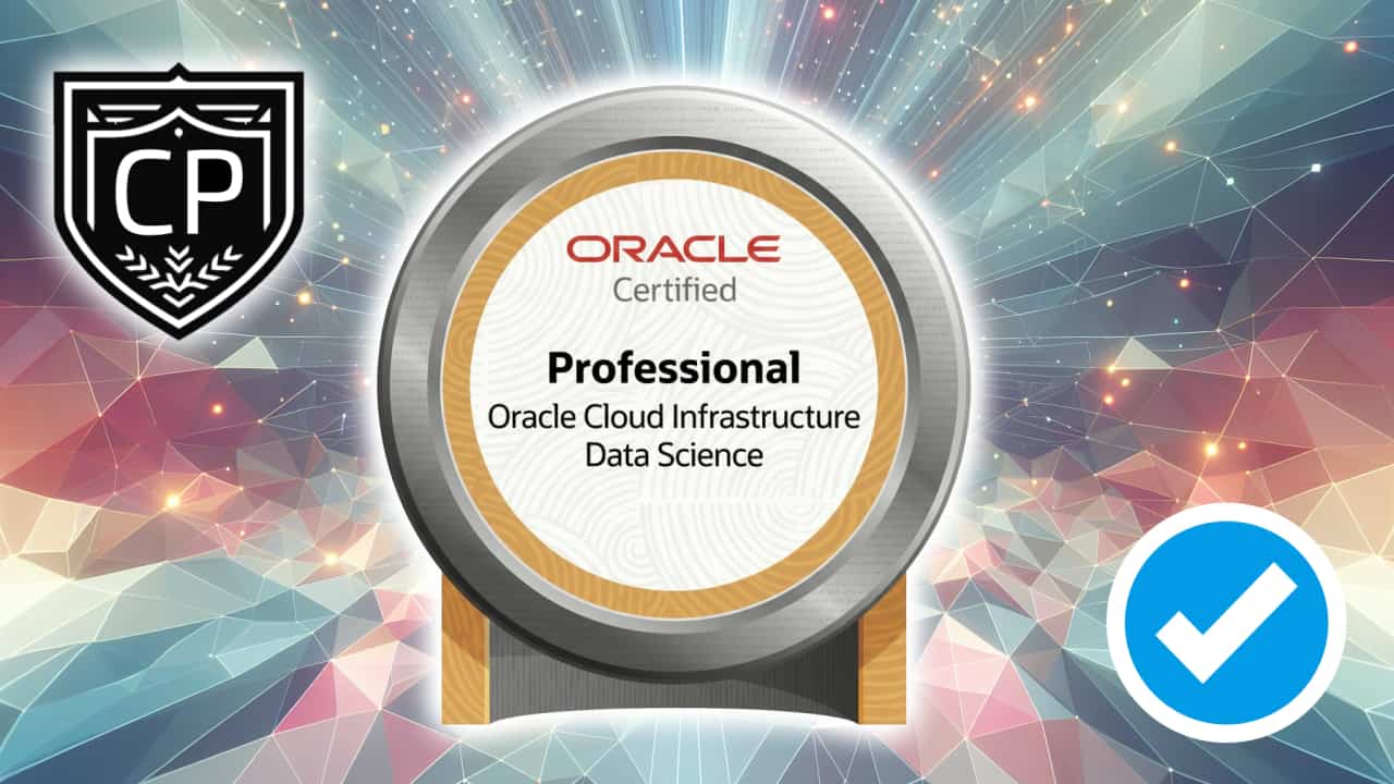 Oracle Cloud Infrastructure Data Science Professional (1Z0-1110-25 ...