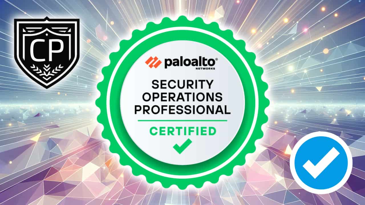 Palo Alto Networks Certified Security Operations Professional Quick ...